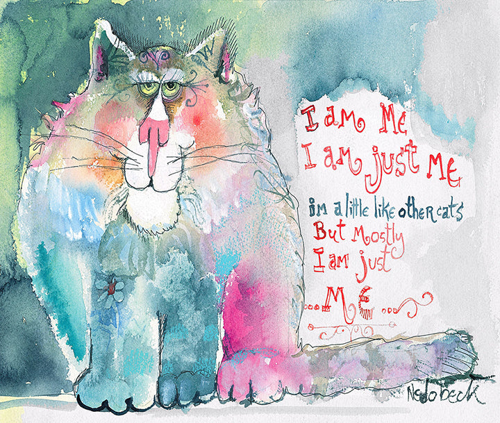 Signed I Am Me 11" X 14" – Nedobeck